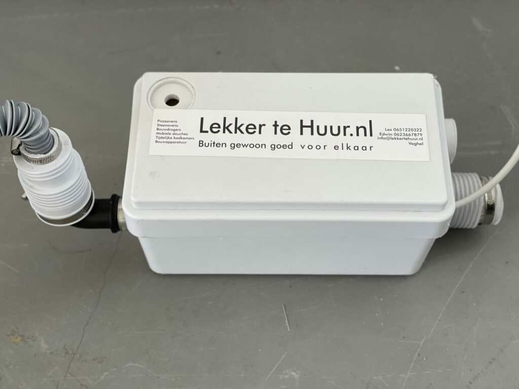 Nooddouche huren | Te huur va. €37,50 per week!