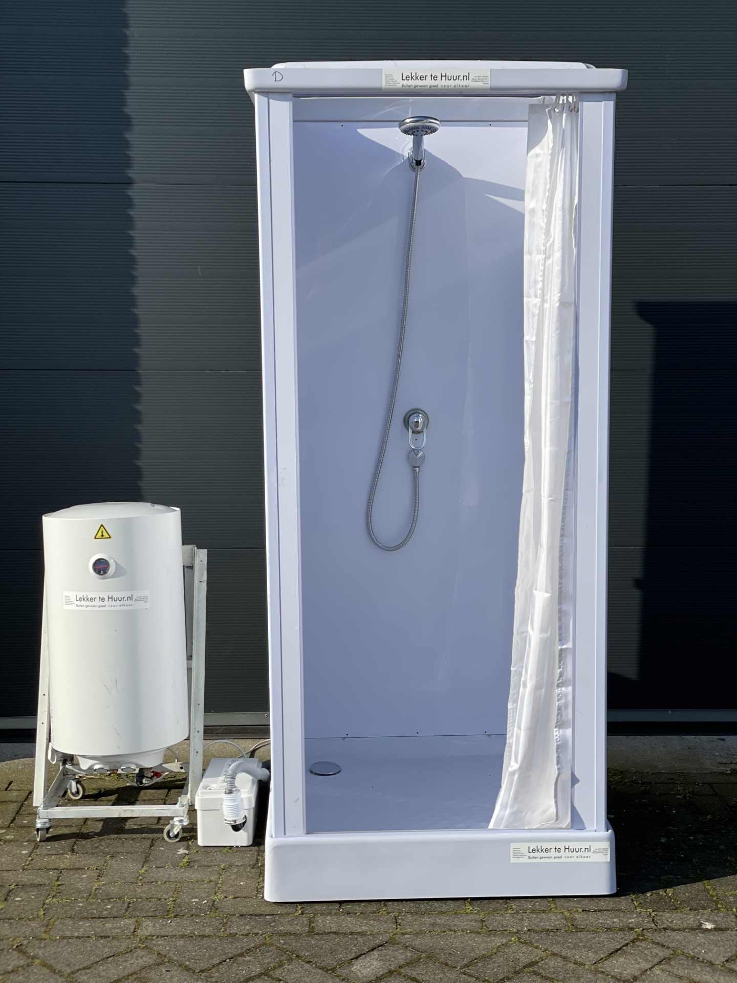 Mobiele douche huren | Vanaf €37,50 per week
